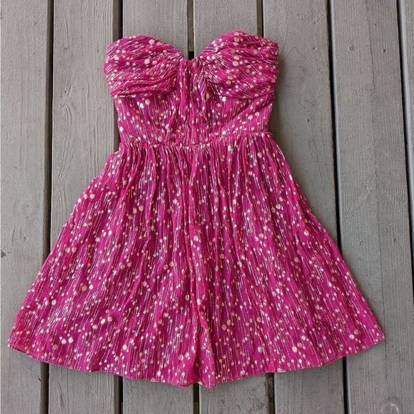 ERIN by Erin Fetherston | Dresses | Erin Featherston Pink Gold ...